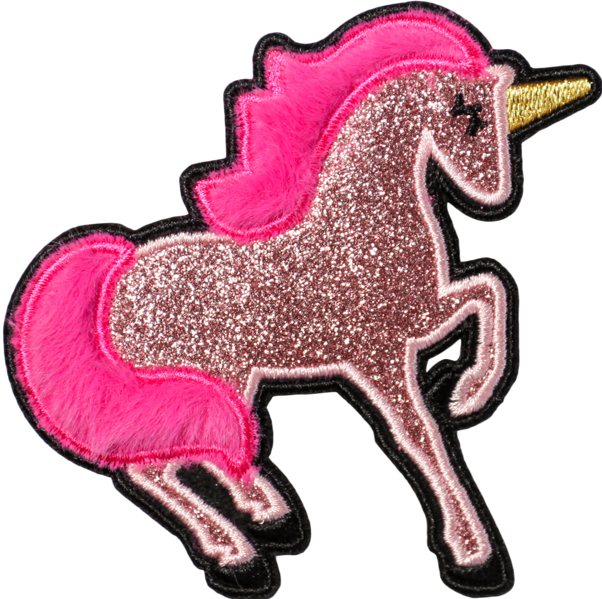 Glitter Prancing Unicorn Blush Pink – Supermix Studio