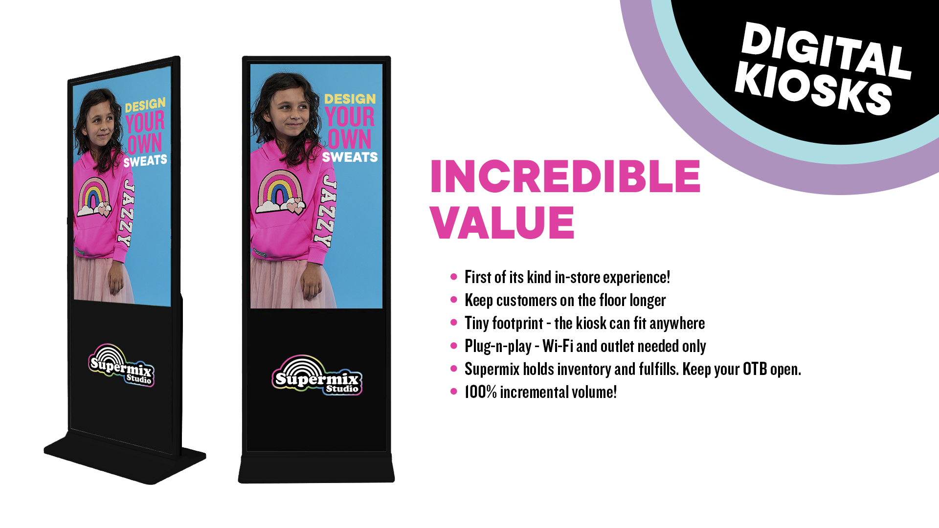 Kiosk Program – Supermix Studio