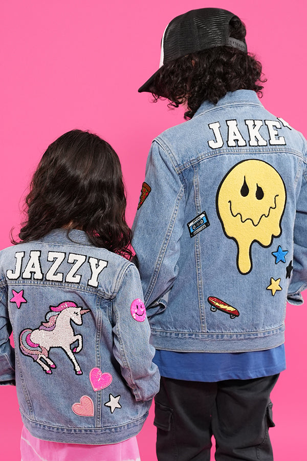 Design Your Own Patched Denim Jacket – Supermix Studio